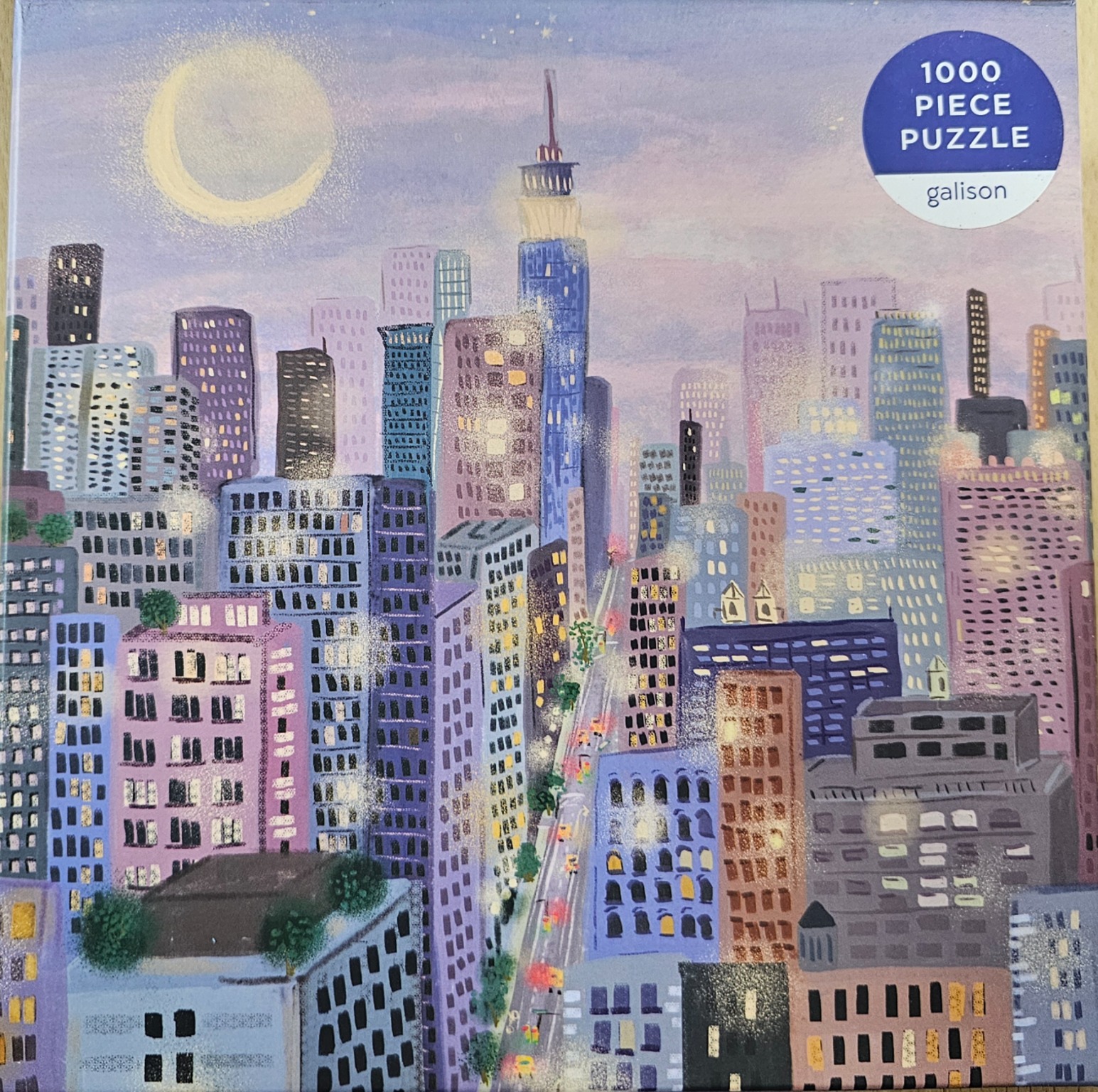 Galison City Lights 1000 pieces | MySpeedPuzzling