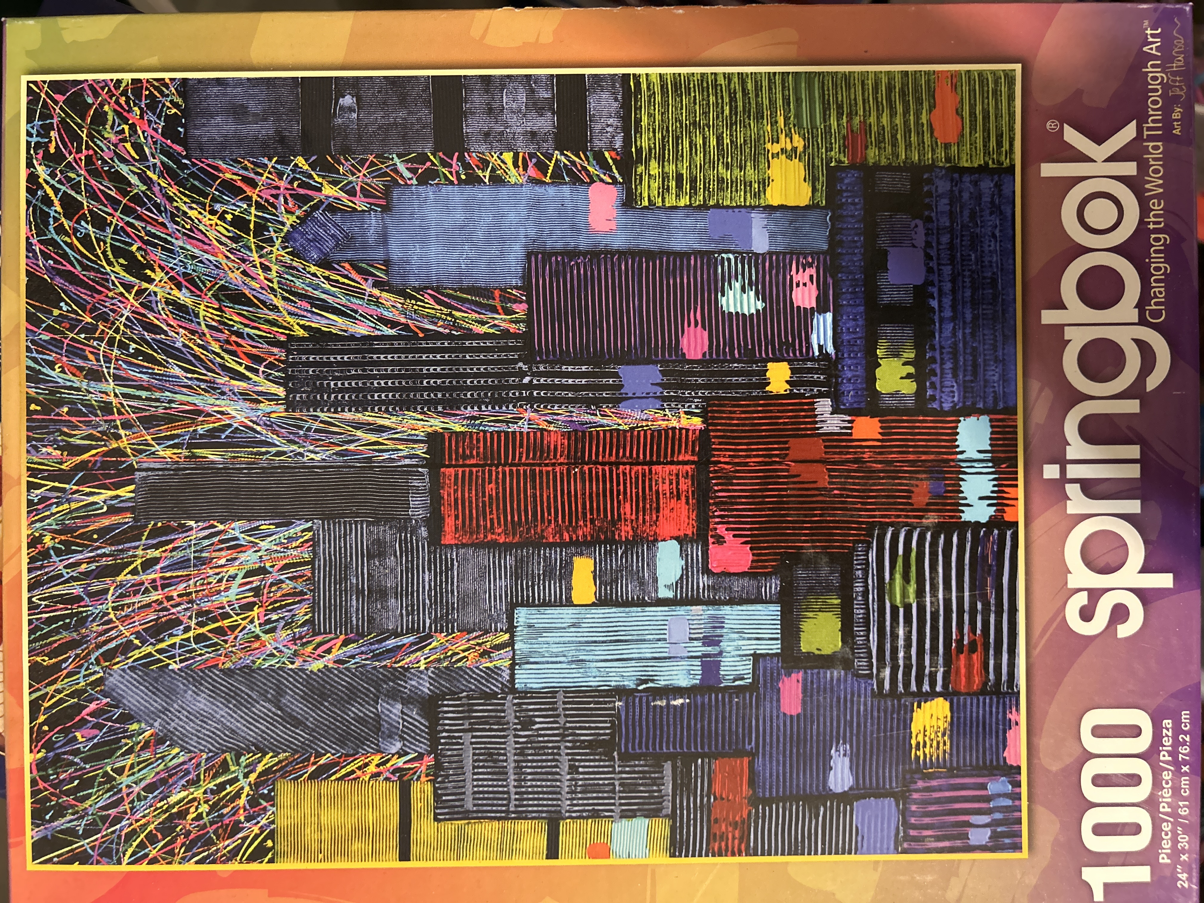 Springbok Changing the World Through Art 1000 pieces | MySpeedPuzzling