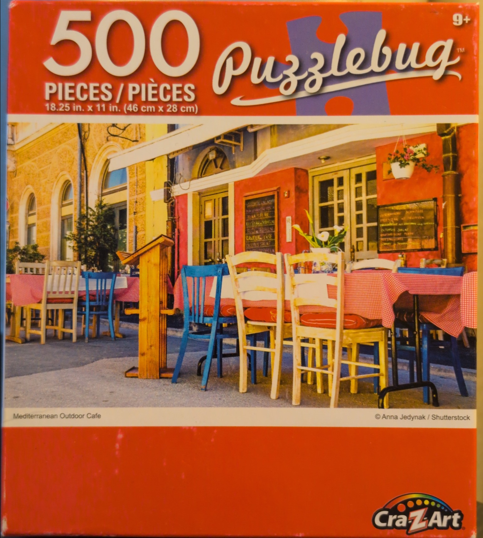 Puzzlebug Mediterranean Outdoor Cafe 500 pieces | MySpeedPuzzling
