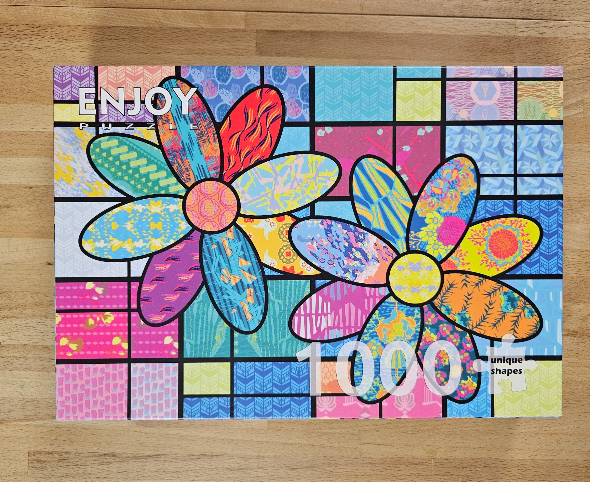 Enjoy Designer Patterns 3 1000 pieces | MySpeedPuzzling