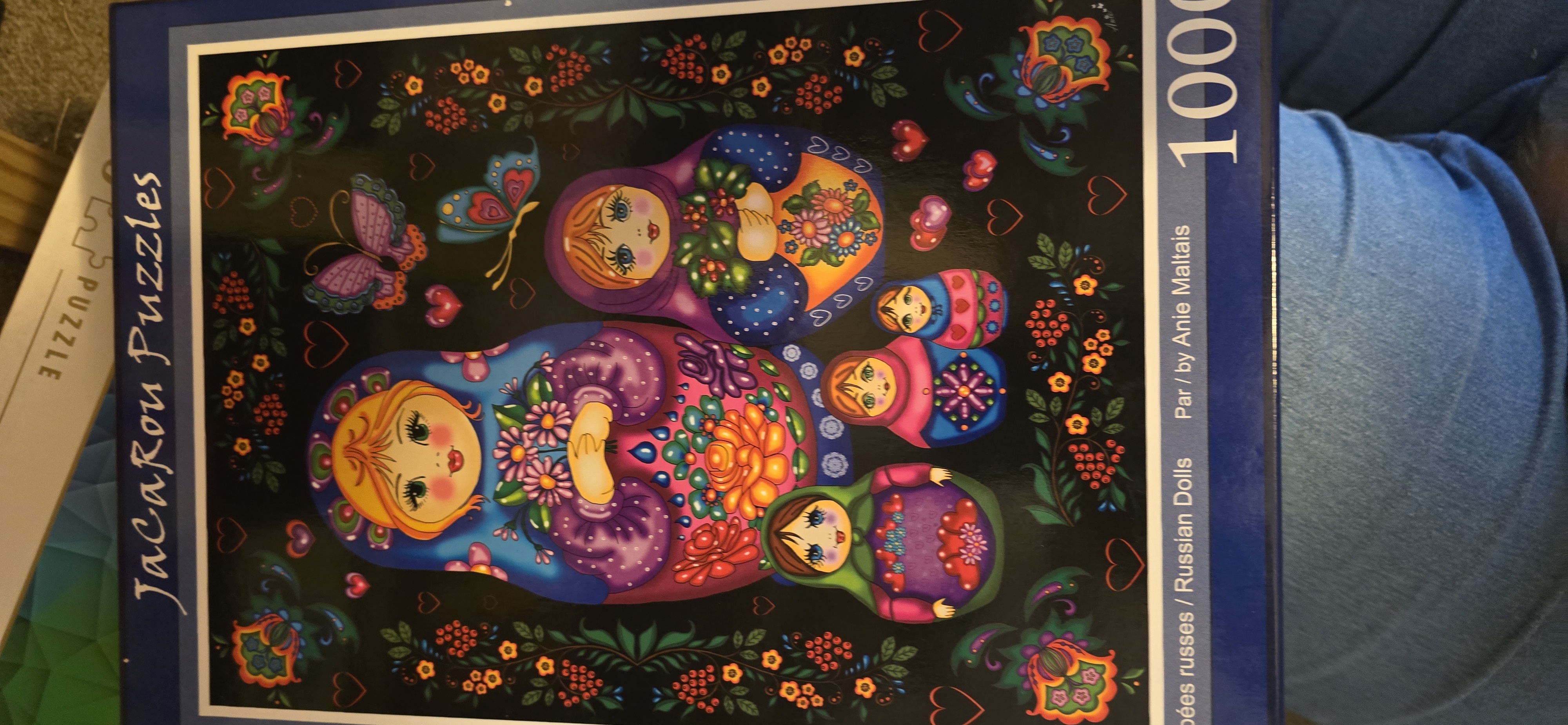 JaCaRou Russian dolls 1000 pieces | MySpeedPuzzling