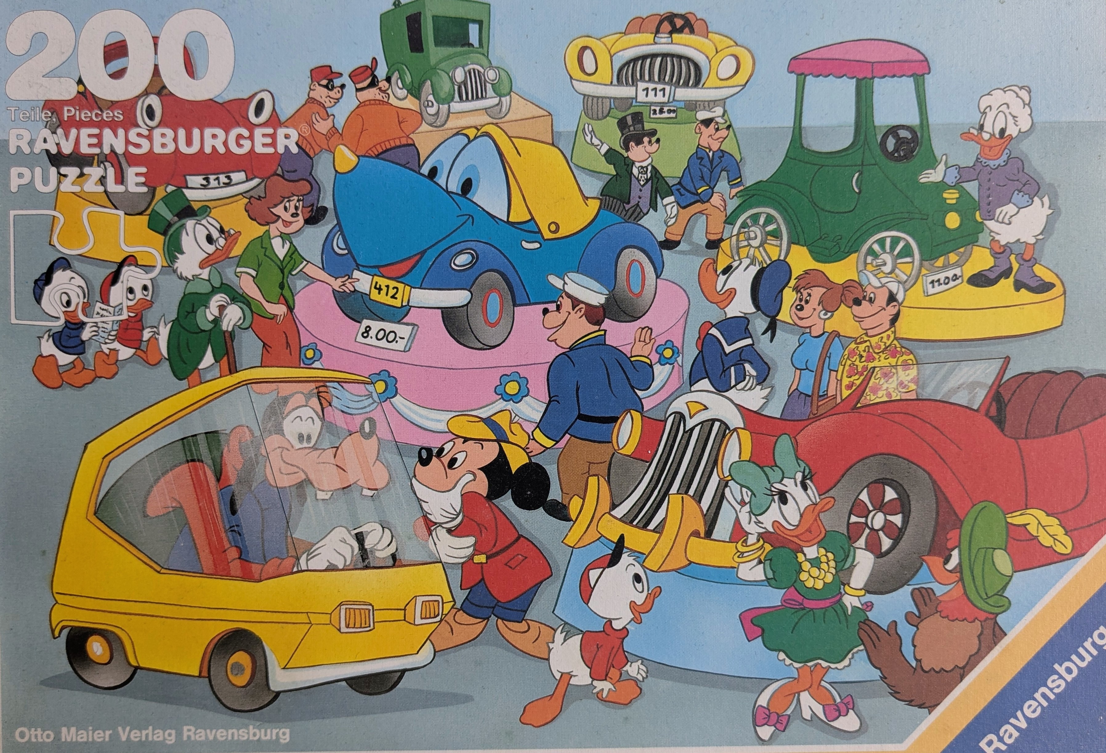 Ravensburger At the Car Saloon 200 pieces | MySpeedPuzzling